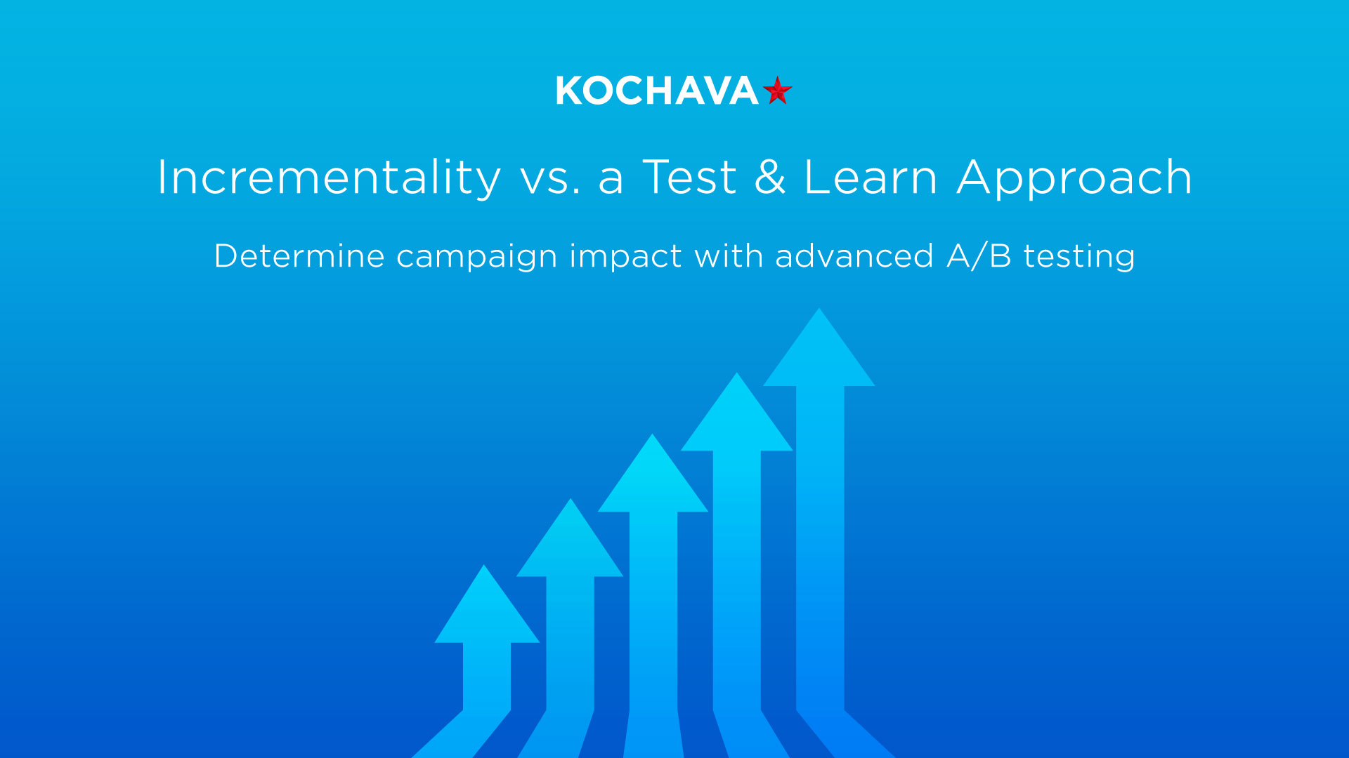 Use Incrementality Testing to Determine Campaign Effectiveness