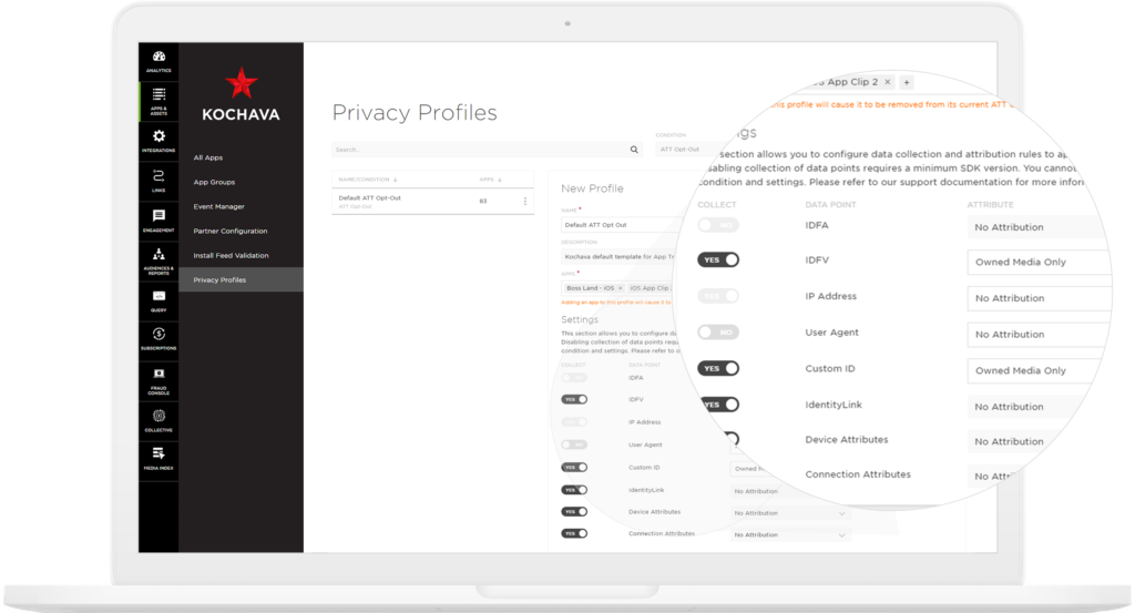 Kochava Introduces Privacy Profiles - Maximizing Configurability