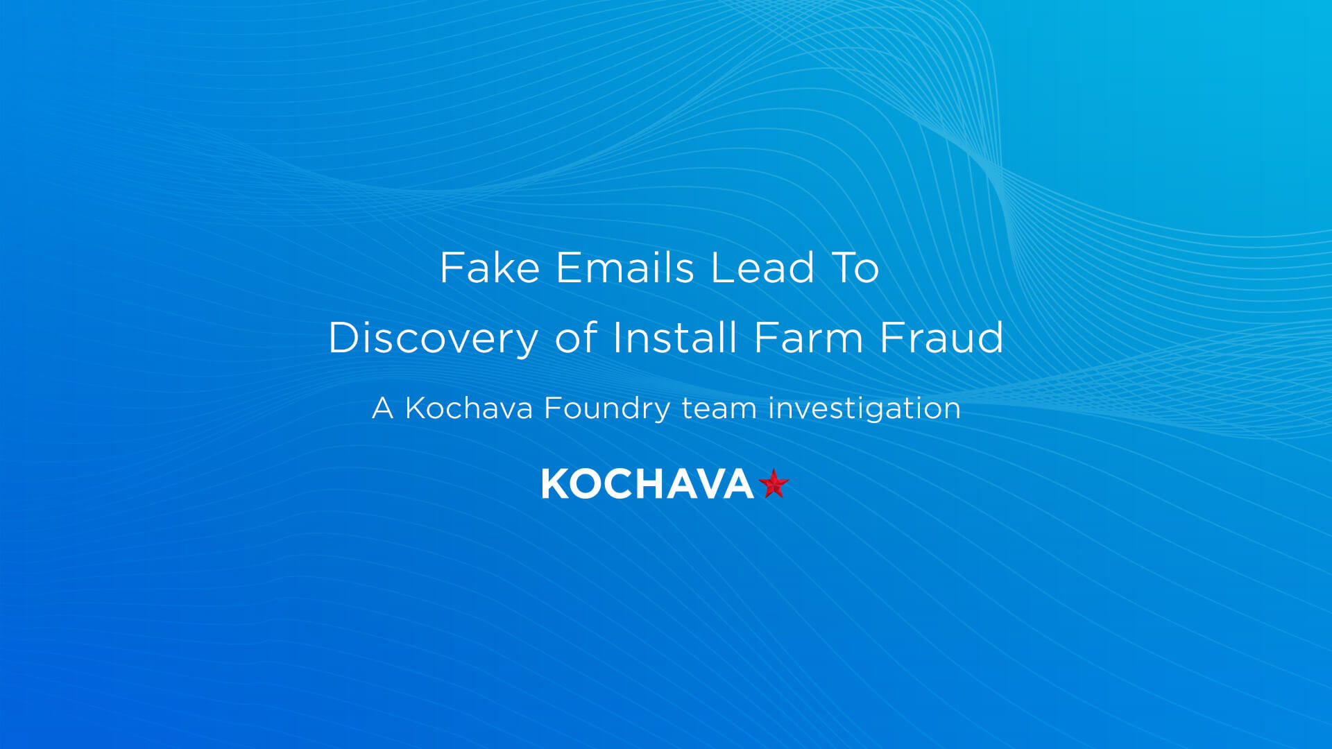 Fake emails in ad campaign lead to install farm fraud