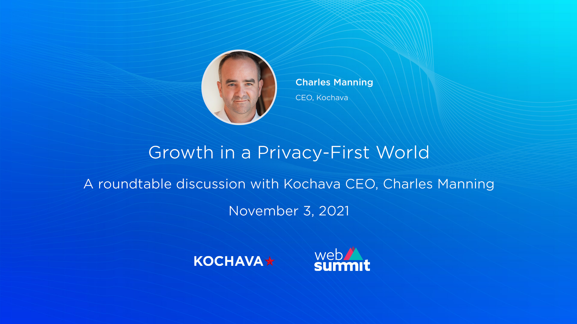 Kochava Founder and CEO Speaking at Web Summit